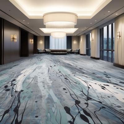 China Home and Hotel Office Bedroom Restaurant Axminster Wool 5 Star Luxury Floor Carpet Roll for sale