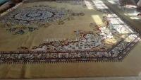 China Handmade Tufted Wool Oriental Carpet in Loop Pile with Customizable Design and Color for sale