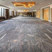 China Design Abstract Pattern Fireproof Wool PP Material Hotel Carpet for Modern Living Room for sale