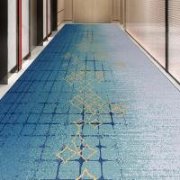 China Rectangle Axminster Carpet Wall To Wall Print Moquette Carpets for 5 Star Hotel Lobby for sale