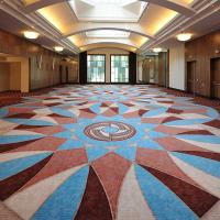 China Oriental Style Luxury Hotel Carpeting with Jute or PP Backing and Contemporary Design for sale