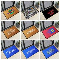 China Front Door Mat Modern Tufted Handmade Rubber Entrance Carpet for Store or Home Prayer for sale