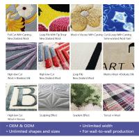 China Custom Rectangle Acrylic Rug Carpet in Anime Style for Handmade Anti-Slip Floor Mats for sale