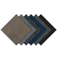 China Commercial Office Modular Rectangular PP/Polypropylene Carpet Tiles with Geometric Pattern for sale