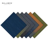 China Hotel Office Hallway Ceremony Wall 50x50 cm Commercial Carpet Tiles with PVC Backing for sale