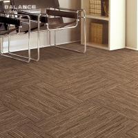 China Commercial Carpet Tiles Solid Color Geometric Design with Stain Resistant Material for sale