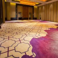 China Handmade Wool Silk Hotel Guestroom Carpet for Banquet Hall Prayer Room Woven by ALFOMBRA for sale