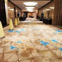 China Medium Pile Nylon Hotel Carpet for Custom Design Corridors and Wall to Wall Flooring for sale