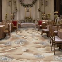 China Nylon Printed Floral Carpet for Corridor Hotel Style Carpet Luxury Commercial for sale