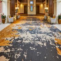 China Nylon Printed Floral Carpet for Corridor Hotel Style Carpet Luxury Commercial for sale