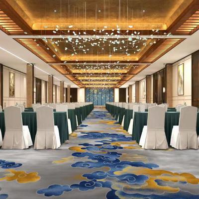 China Hotel Carpet Design with Durable Nylon Wall-to-Wall Coverage for sale
