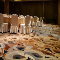 China Banquet Hall Flooring Carpet in Modern Grey Wool and Nylon for Hotel Room Corridors for sale