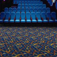 China Commercial Room Luxury Wool Floor Carpet for Hotels Movie Theater Design Custom Pattern for sale