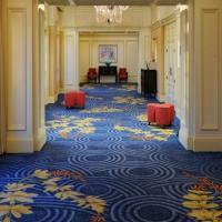 China Commercial Room Luxury Wool Floor Carpet for Hotels Movie Theater Design Custom Pattern for sale