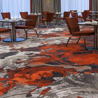 China Customized Printed Carpet for Hotel Decoration Floral Design Nylon Material for sale