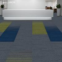 China Modular PVC Backing PP Carpet Tiles 50x50 for Commercial Office Total Thickness 6.0mm for sale