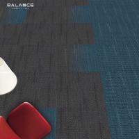 China Modular PVC Backing PP Carpet Tiles 50x50 for Commercial Office Total Thickness 6.0mm for sale