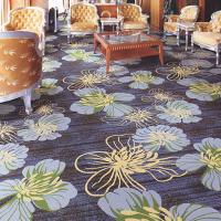 China Rectangle Hotel Lobby Hall Wool Moquette Machine Tufting Corridor Hallway 3d Carpets for sale