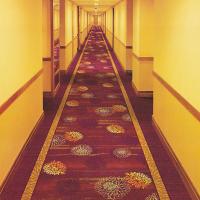 China Rectangle Hotel Lobby Hall Wool Moquette Machine Tufting Corridor Hallway 3d Carpets for sale