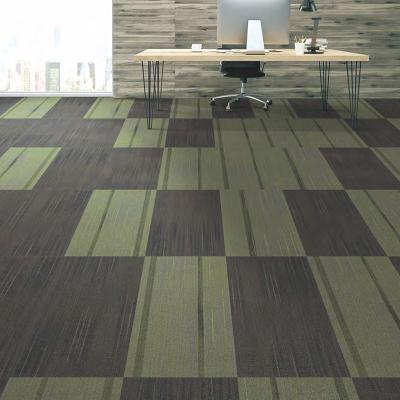 China Removable Commercial Carpet Tiles in Square Shape for Office Floor and High Durability for sale