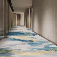 China Jacquard Beauty Nylon Printed Carpet for Hotel Bedroom Customized Pile Height 7-10mm for sale