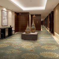 China Jacquard Beauty Nylon Printed Carpet for Hotel Bedroom Customized Pile Height 7-10mm for sale