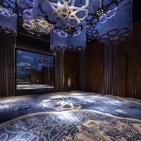 China Antimicrobial Handtufted Wool Silk Carpet for Hallway Indoor in Luxury Hotel Decoration for sale