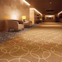 China Antimicrobial Handtufted Wool Silk Carpet for Hallway Indoor in Luxury Hotel Decoration for sale