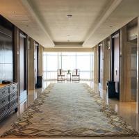 China 3D Hand Tufted Carpet Soft Square Meter Wool and Silk Custom Pattern for Luxury Hotel for sale