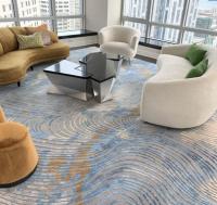 China Rectangle Soft Wool and Silk 3D Hand Tufted Carpet with Custom Pattern in Living Room for sale