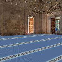 China Church Cut Pile Muslim Wall to Wall Prayer Carpet Roll with Customer Requirements for sale