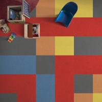 China Commercial Office Carpets Tile Matrix Yellow Carpet Tiles 50*50 for Adult Performance for sale