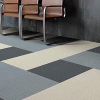 China Commercial Office Carpets Tile Matrix Yellow Carpet Tiles 50*50 for Adult Performance for sale