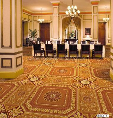 China Hotel Wall-to-Wall Decoration Modern Design High Quanlity Carpet with Jacquard Style for sale