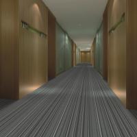 China 3.66m Width 7mm Pile Height Cut Loop Wall-to-Wall Carpet Roll for Hotel Rooms Living Rooms Bedrooms Prayer-PP Material for sale