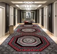China Hotel Carpet 80% Wool 20% Nylon Banquet Hall Flooring Axminster Customizable OEM ODM for sale