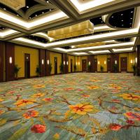 China 80% Wool 20% Nylon Stock Design Floral Printed Carpet for Hotel Room in Modern Style for sale