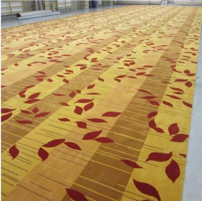China PP Backing 7x7 7x8 7x9 7x10 7x11 7x12 Axminster Carpet Wall to Wall Broadloom Carpet 5star Luxury Hotel Carpet for sale