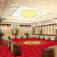 China Plain Style 7x7 Axminster Carpet Wall to Wall Broadloom Carpet for 5star Luxury Hotel for sale