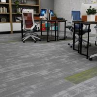 China High Quanlity Carpet Wear-resistant Removable Office Modern Floor Tile Safe PVC Nylon Thick Carpet Tiles for sale