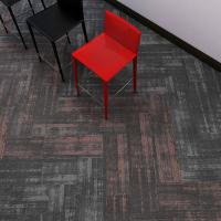China High Quanlity Carpet Wear-resistant Removable Office Modern Floor Tile Safe PVC Nylon Thick Carpet Tiles for sale