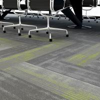 China High Quanlity Carpet Wear-resistant Removable Office Modern Floor Tile Safe PVC Nylon Thick Carpet Tiles for sale