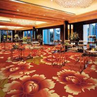 China Axminster Cut Pile Pattern Carpet Roll for 5 Star Hotel Ballroom Decoration for sale