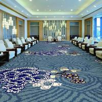 China Luxury Axminster Casino Carpets in Classic Ballroom Style for Hotel Meeting Rooms for sale