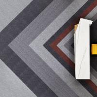 China 50x50 Commercial Wall Carpet Tiles with Customized Color and Anti-slip PVC Backing for sale