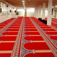 China Abstract Pattern Reversible Hand Tufted Mosque Carpet for Prayer Room 10mm Thickness for sale