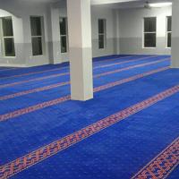 China Medium Pile 100% Acrylic Hand Tufted Mosque Carpet for Prayer Room 10mm Thickness for sale