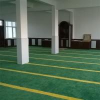 China Abstract Pattern Reversible Hand Tufted Mosque Carpet for Prayer Room 10mm Thickness for sale
