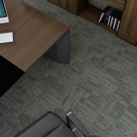 China Commercial Office Modular Carpet Tiles in Grey Loop Pile Nylon with Commercial PVC Backing for sale