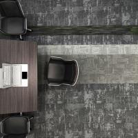 China Commercial Office Modular Carpet Tiles in Grey Loop Pile Nylon with Commercial PVC Backing for sale